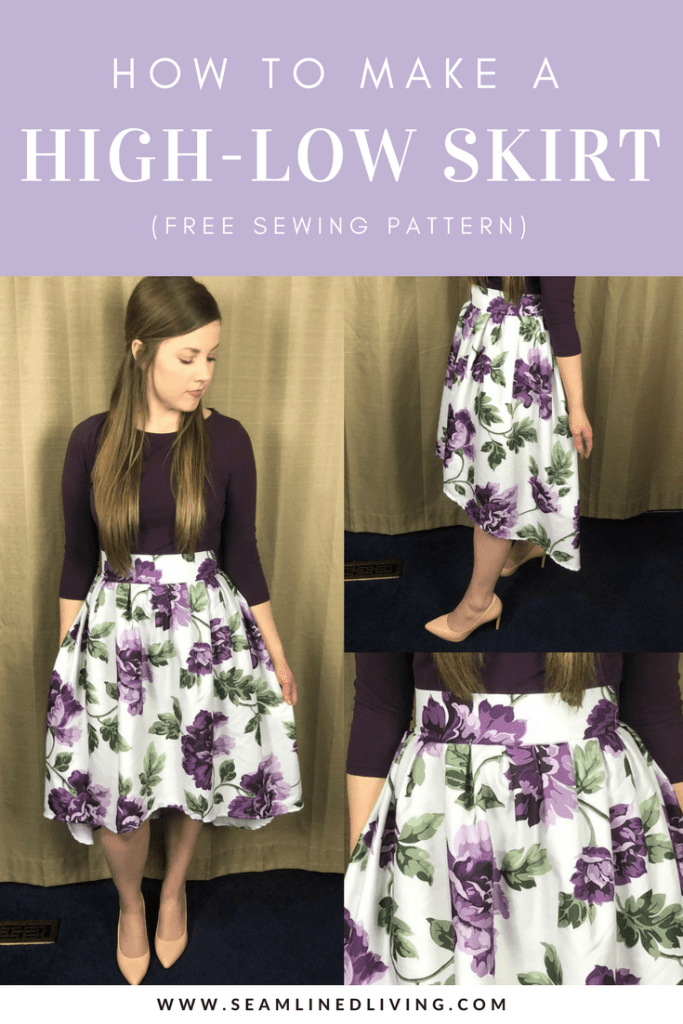 Free High Low Skirt Sewing Pattern – Feed Our Life