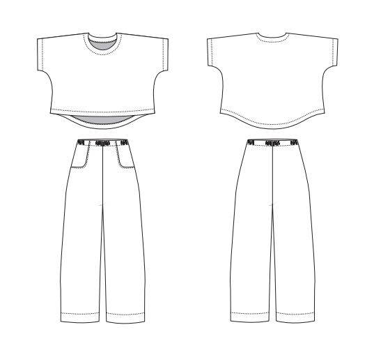 FREE Lounge Wear Set Sewing Pattern – Feed Our Life