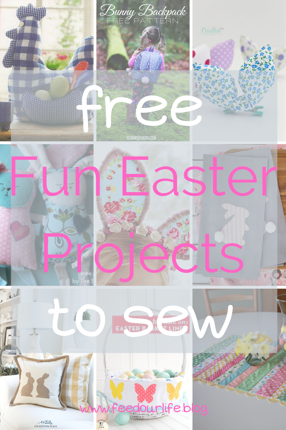 FREE Fun Easter Sewing Projects – Feed Our Life