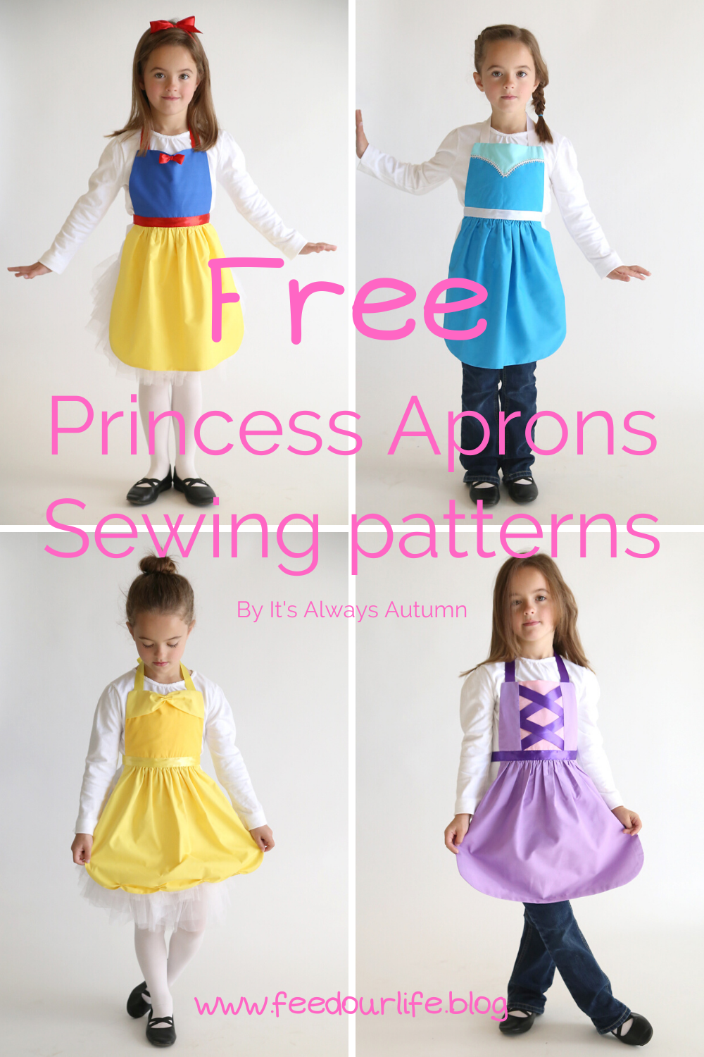 FREE Princess Aprons Sewing Patterns – Feed Our Life
