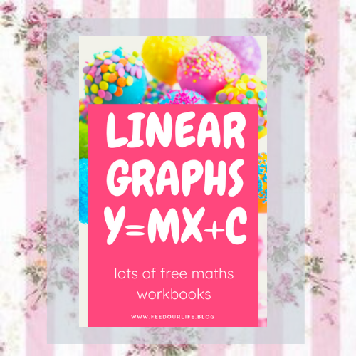 FREE Linear Graphs y=mx+c Worksheets – Feed Our Life