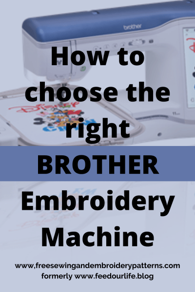 My Favorite Brother Embroidery Machines – Feed Our Life