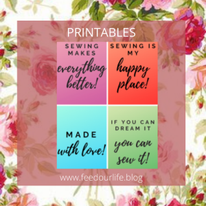 FREE SEWING PRINTABLES – Feed Our Life