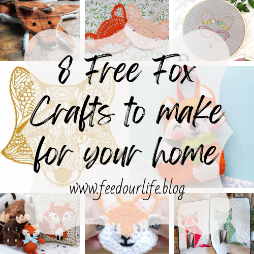FREE Fox Themed Home Decor DIY Projects – Feed Our Life