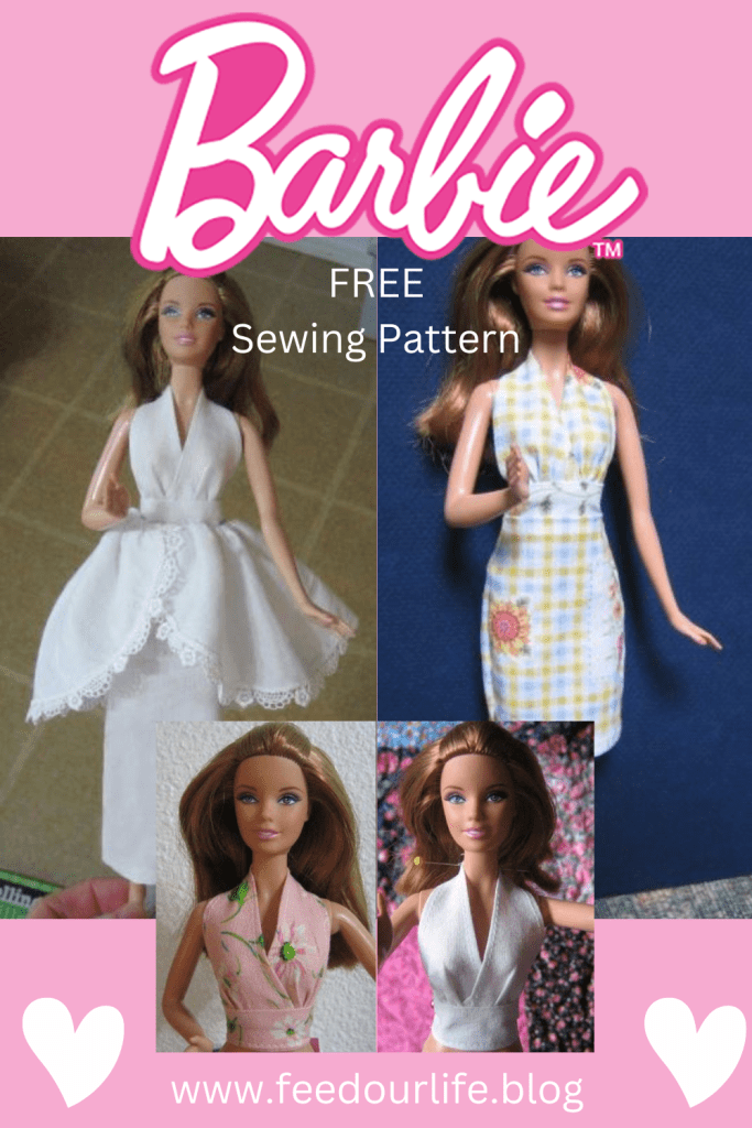 Free Barbie Dress Pattern – Feed Our Life