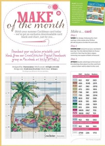 Free Beach Themed Cross Stitch Pattern – Feed Our Life